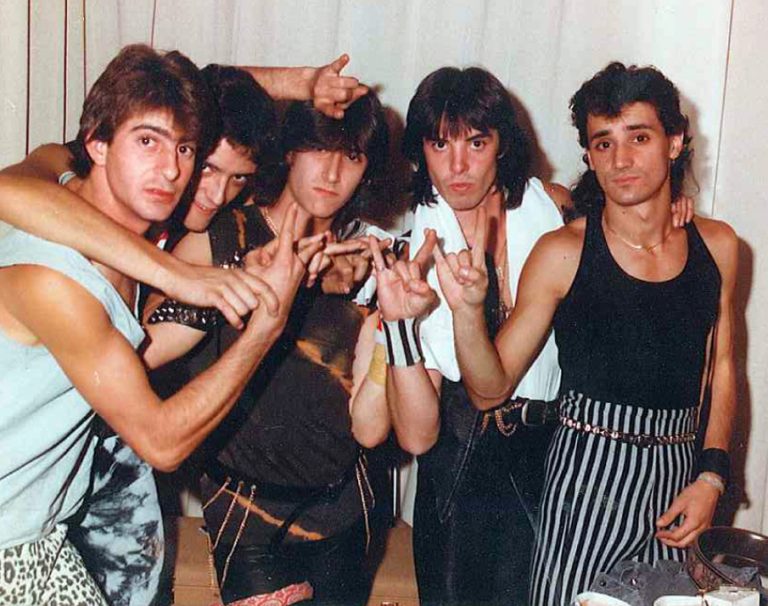 Grabación del disco de Claxon – Estudio Goya